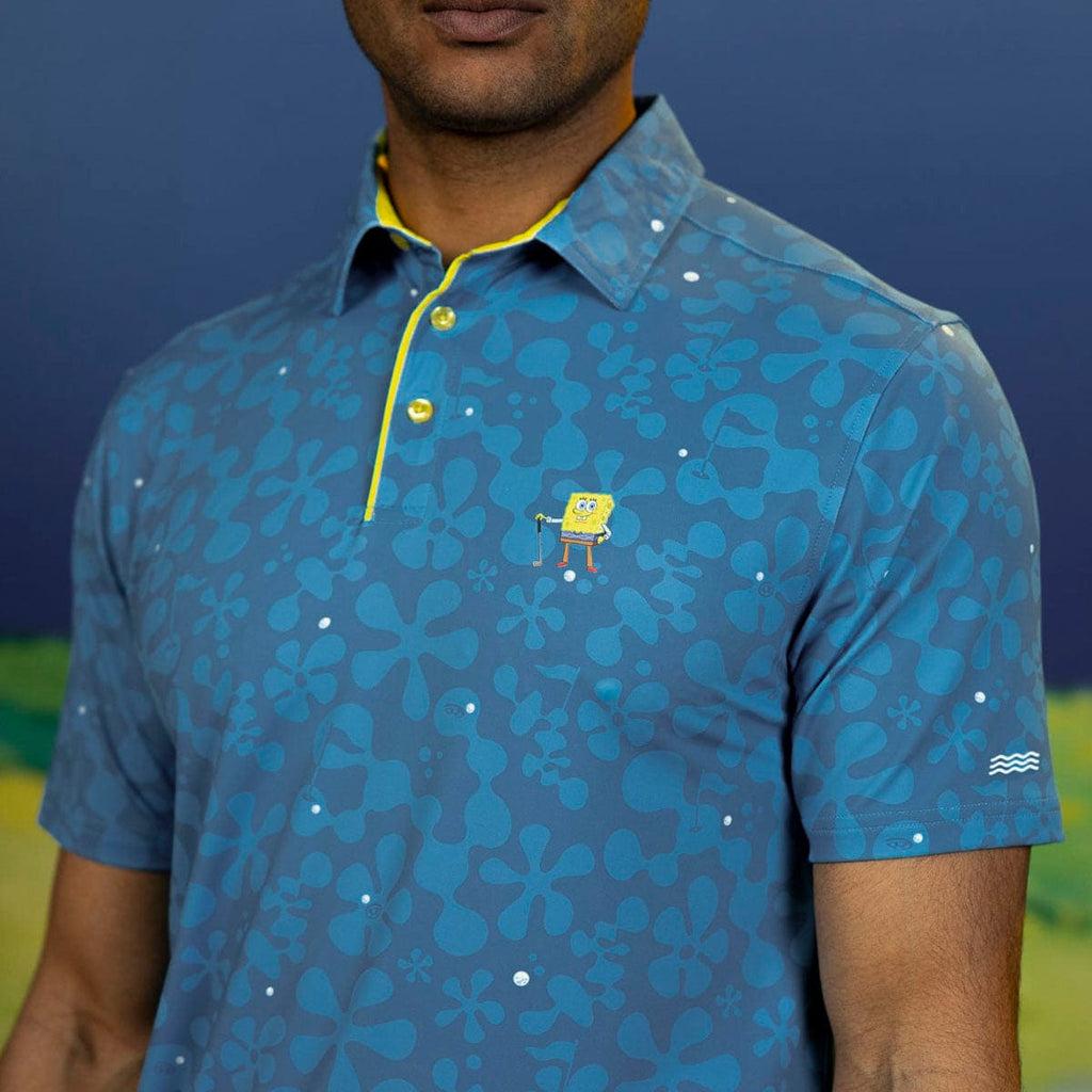 SpongeBob SquarePants Golf Polos for Men | Breakfast Balls by RSVLTS