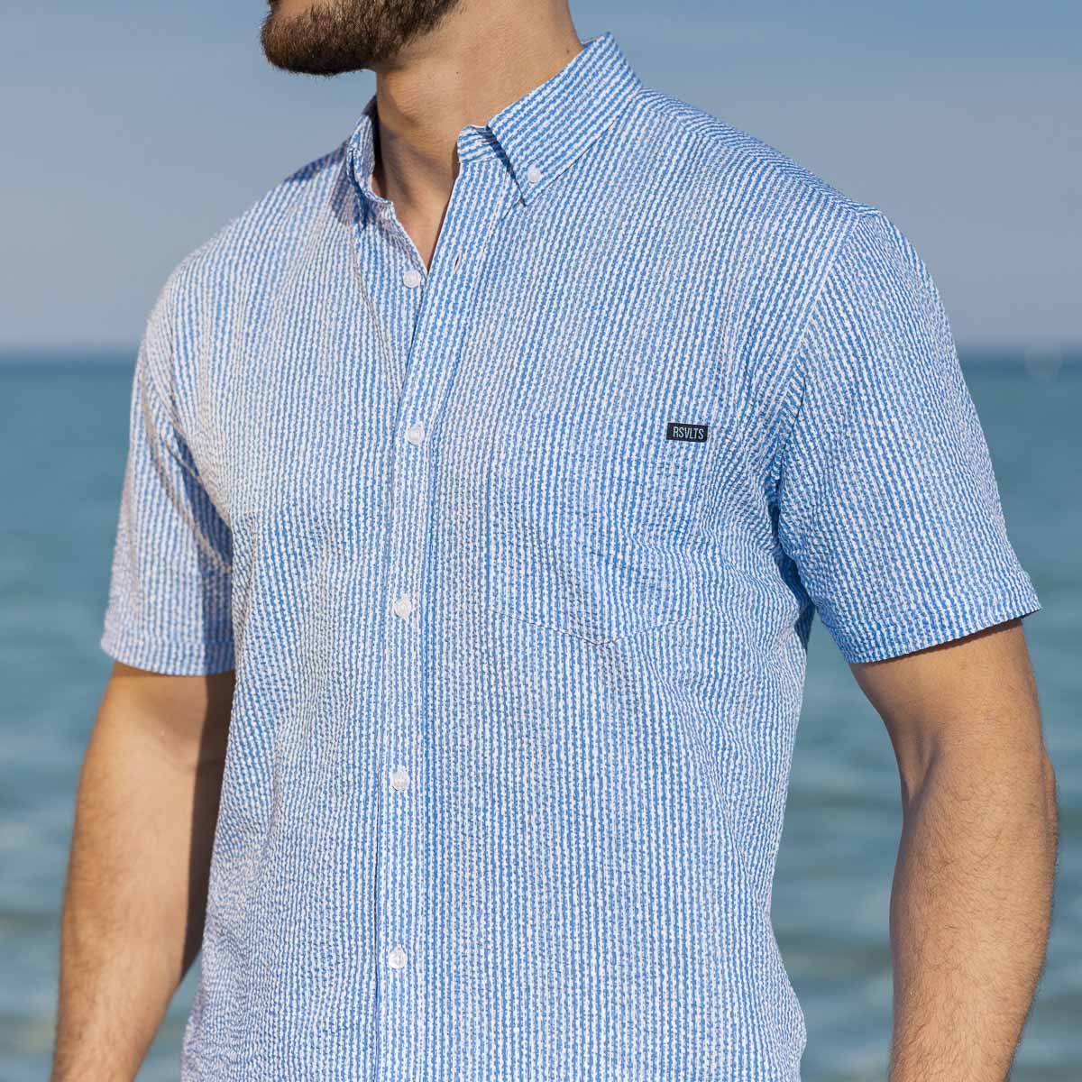 Men's Seersucker Shirts | Super Soft
