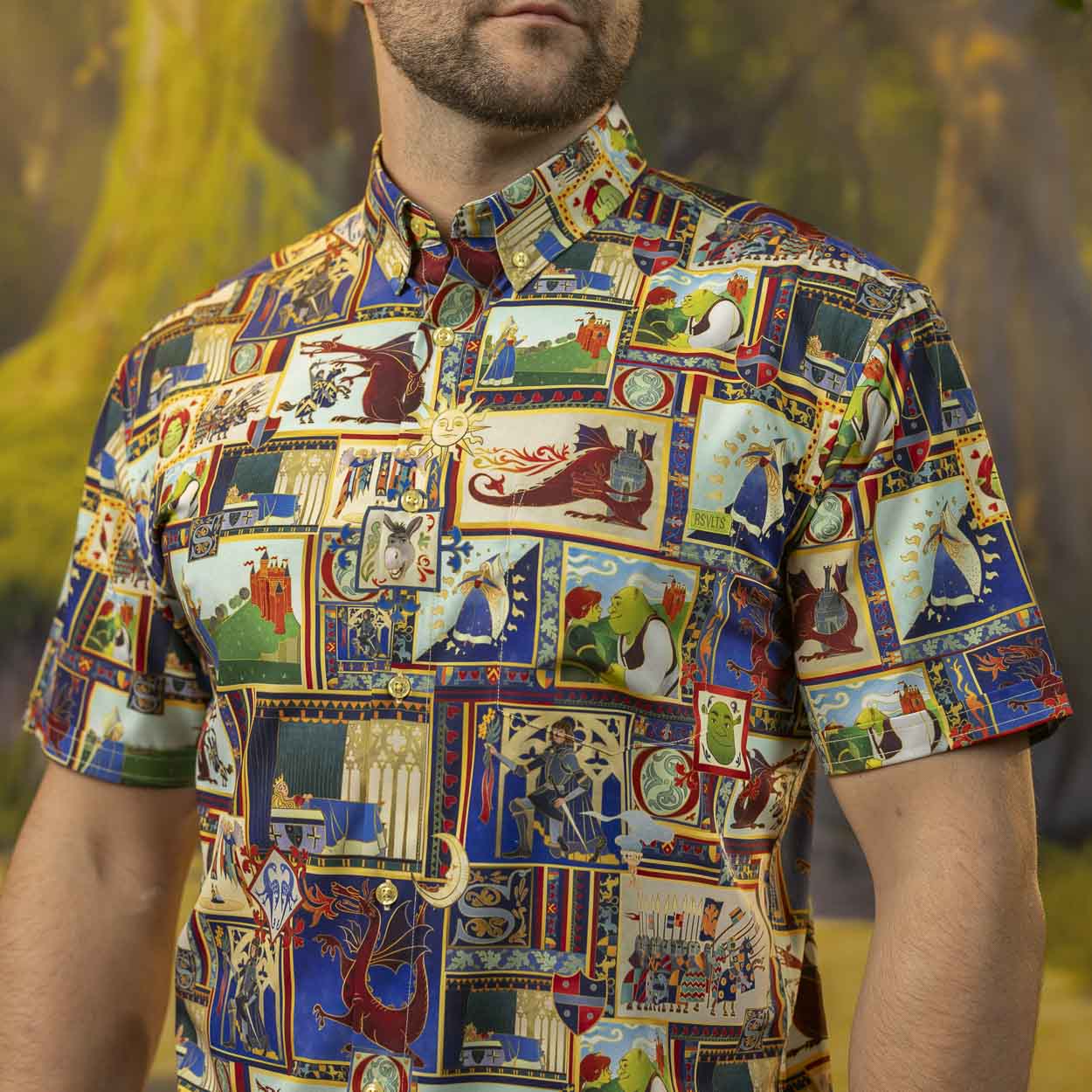 Shrek Men's Short Sleeve Shirts